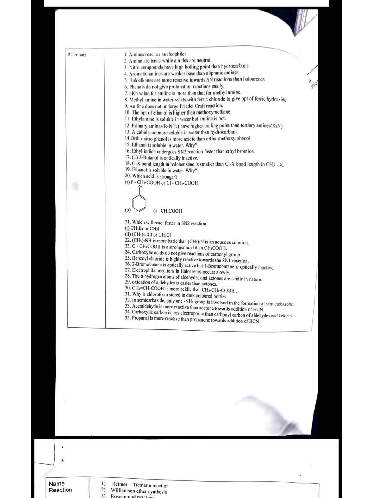 Chemistry 101: Nucleophiles, Reactivity, and Acidity Insights - Studocu