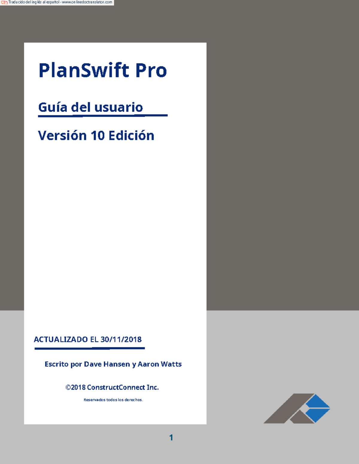 Guía de Uso de PlanSwift Pro - Parte 1 (Versión 10) - Studocu