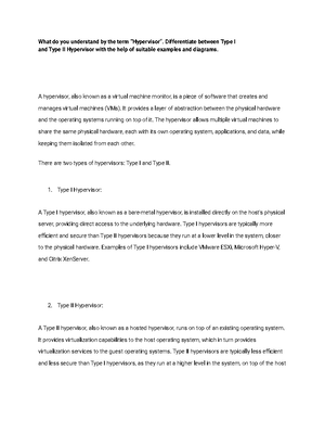 Define Virtual Machines and with neat diagrams explain VM Primitive ...