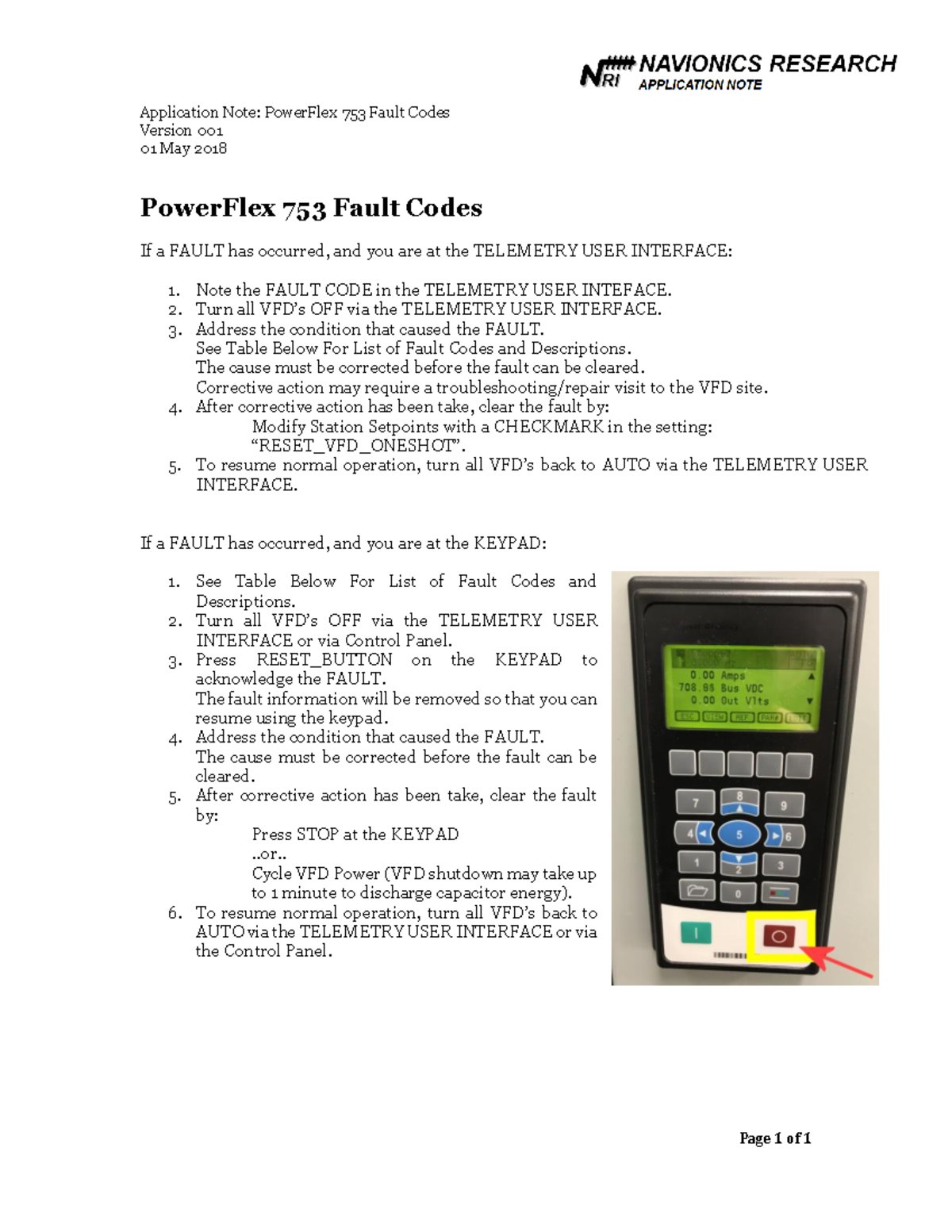 PowerFlex 753 Fault Codes Troubleshooting Guide - Studocu