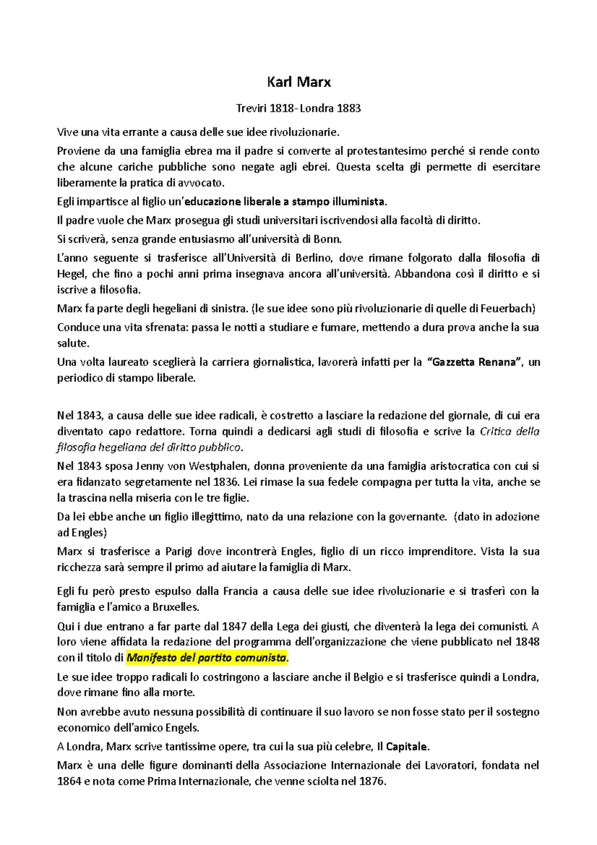 La donna - collegamenti per esame di maturità - Italiano Differenze tra ...