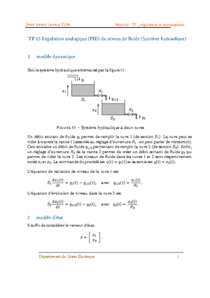 TP 3 - Démarrage direct, deux sens de rotation, Démarrage étoile triangle d’un moteur - 1 ...