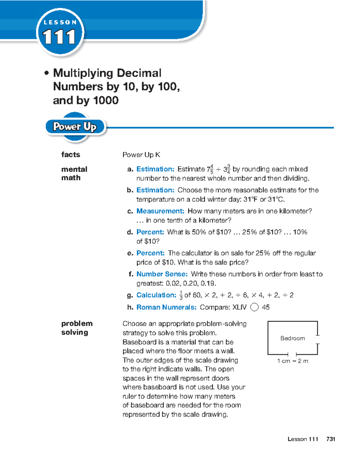 LESSON 735: Multiplying Decimal Numbers and Estimation Techniques - Studocu