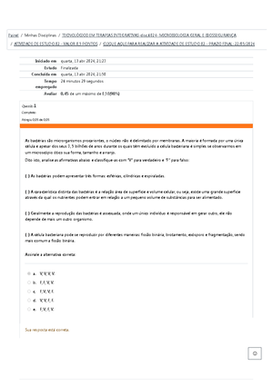 Atividade DE Estudo 01 - ACE - Inclusão - Unifatecie - Iniciado em ...