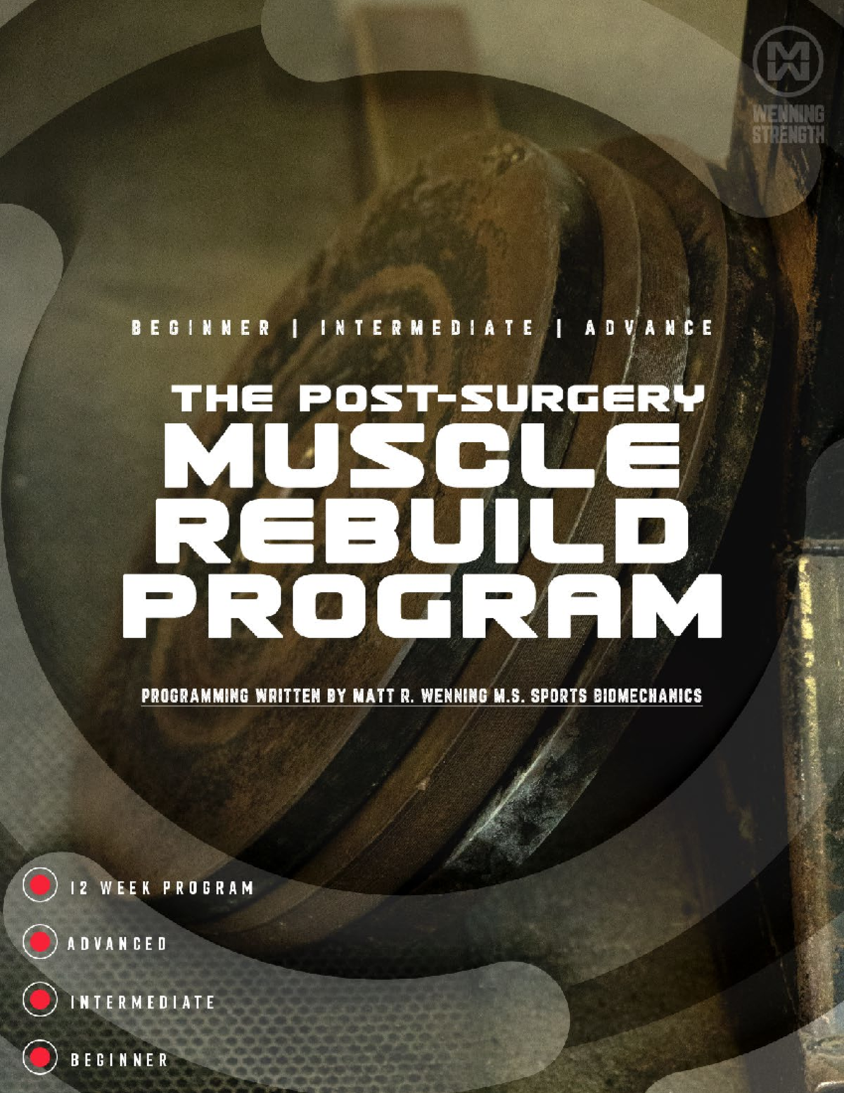 The Post Surgery Muscle Rebuild Manual Sample - — A 1 2 - W E E K P R O ...