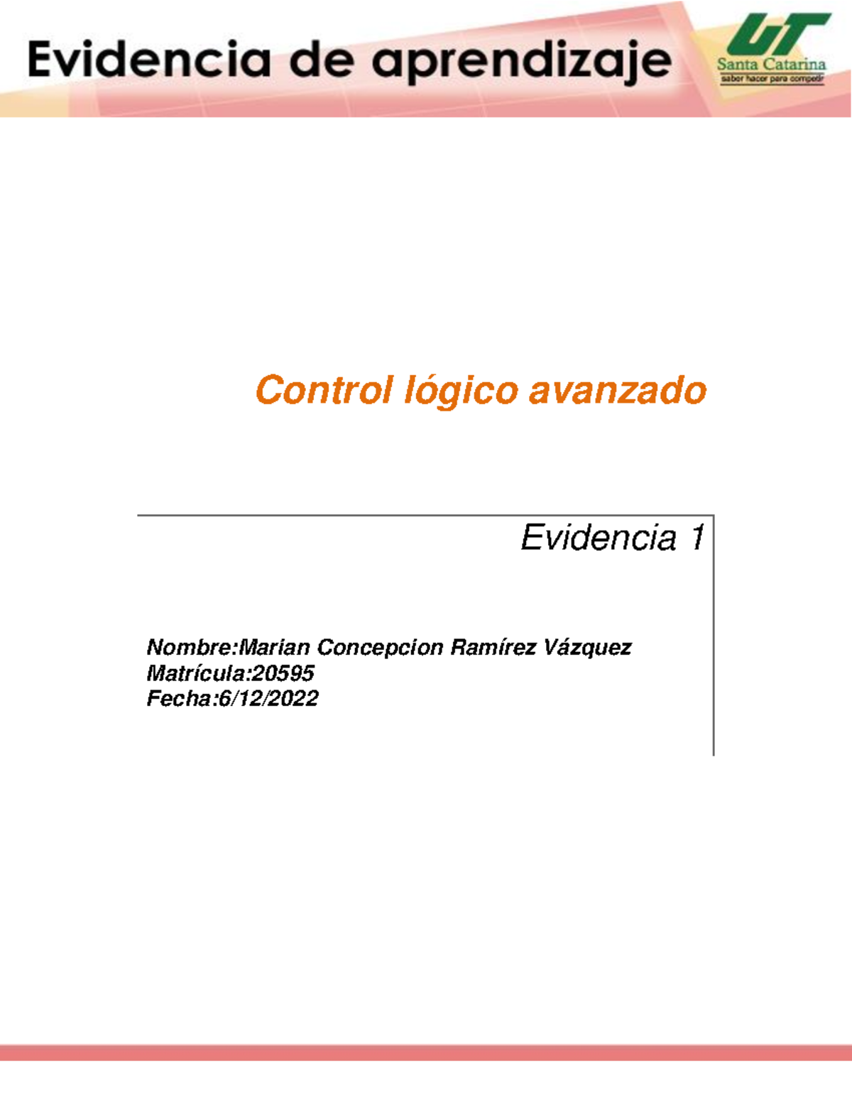 CLA - Conectar un poco vía remota - Control lógico avanzado Evidencia 1 ...