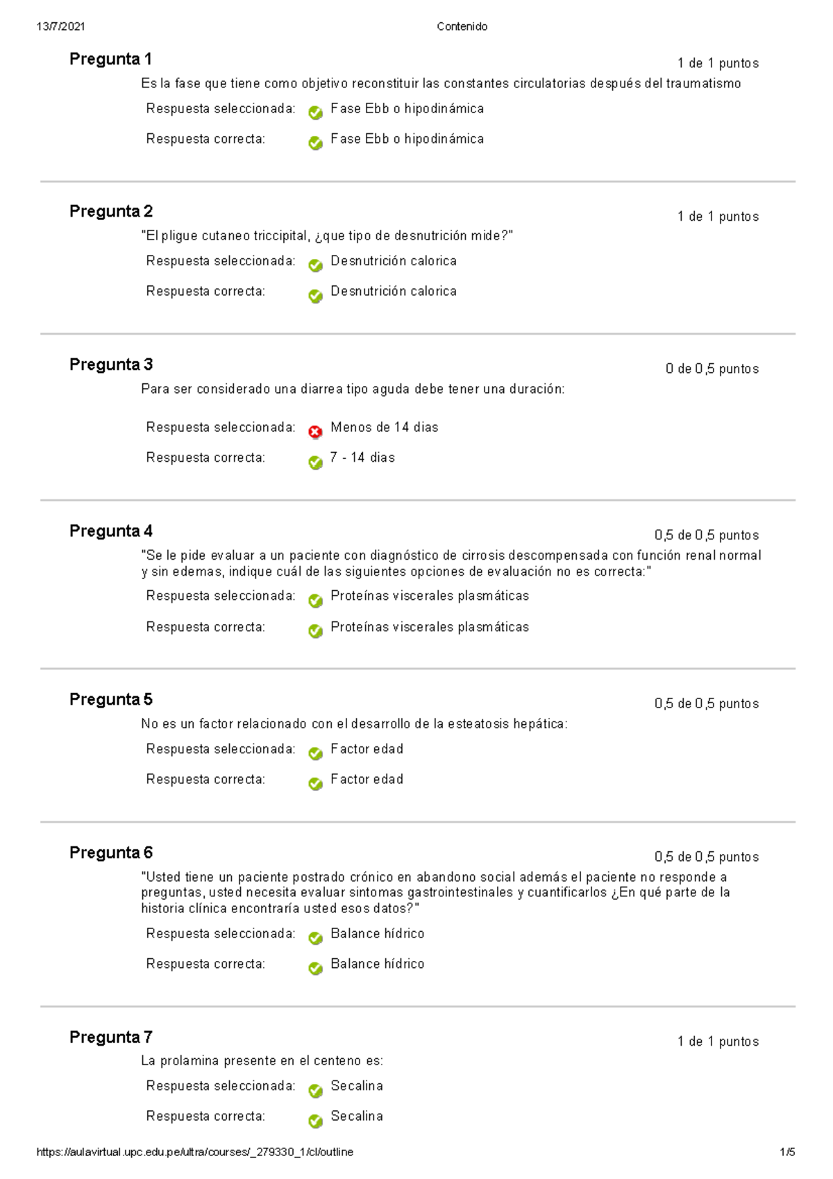 Examen Parcial Integra: Evaluación de Nutrición y Salud - Studocu