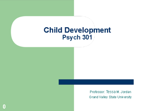 Child Development Notes 2 - Chapter 4 The dynamic systems theory (DST ...