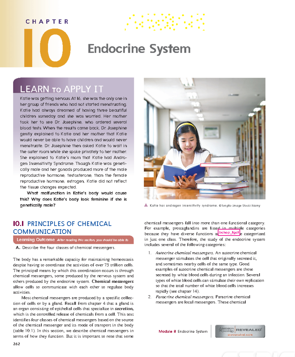 Chapter 10 [ Endrocine System anaphy] - 262 C H A P T E R Module 8 ...