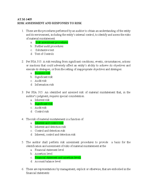 RA 9298: Key Concepts in Auditing Theory and Accountancy Practice - Studocu
