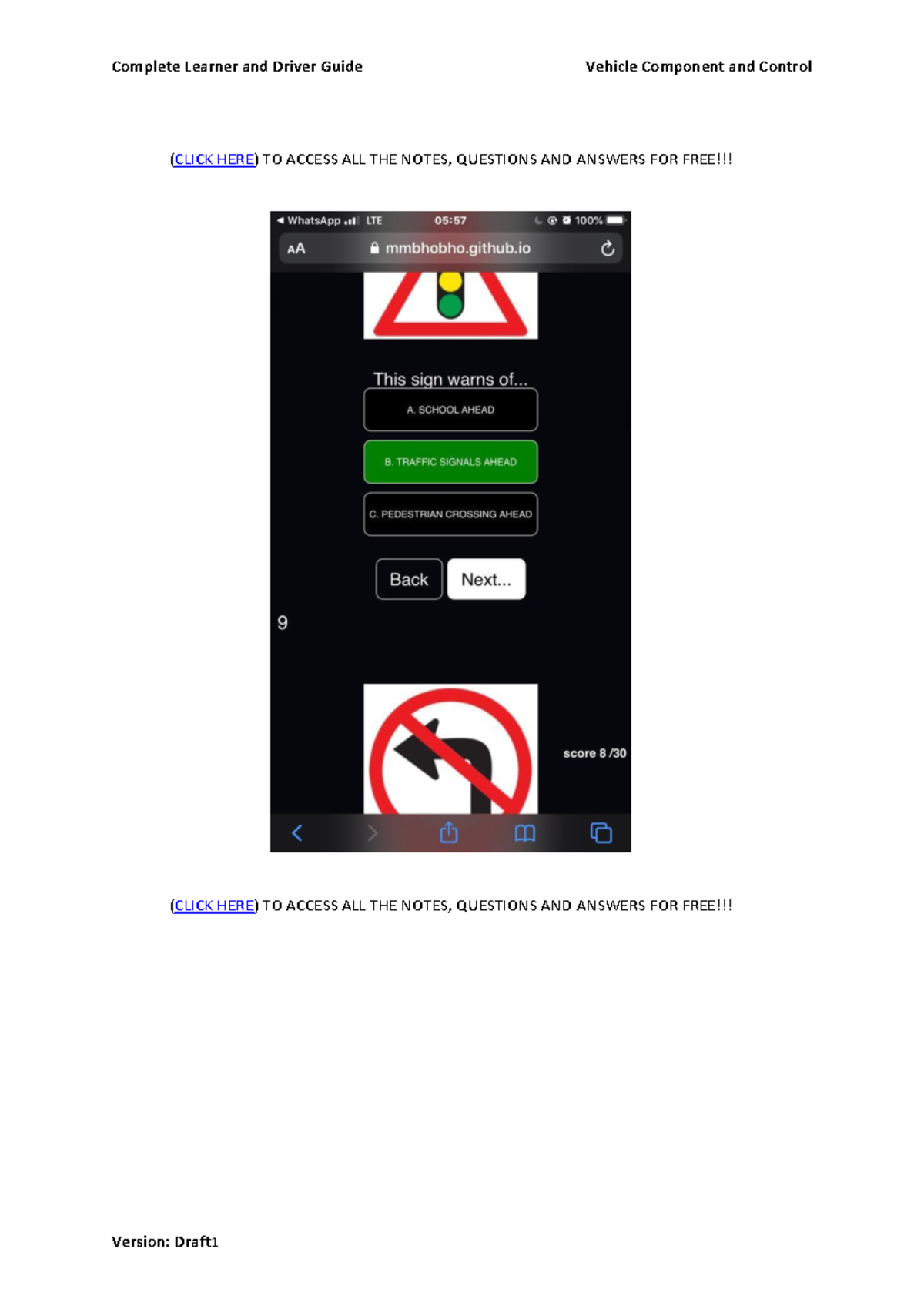 K53-SA Vehicle Controls and Components Guide for Drivers - Studocu