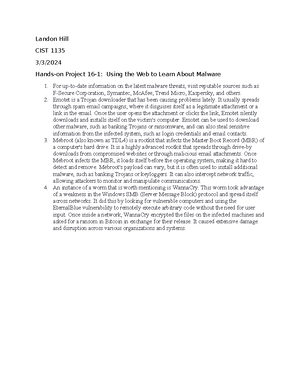 The lab end - this gie the answer the lab - Fundamentals of Information ...