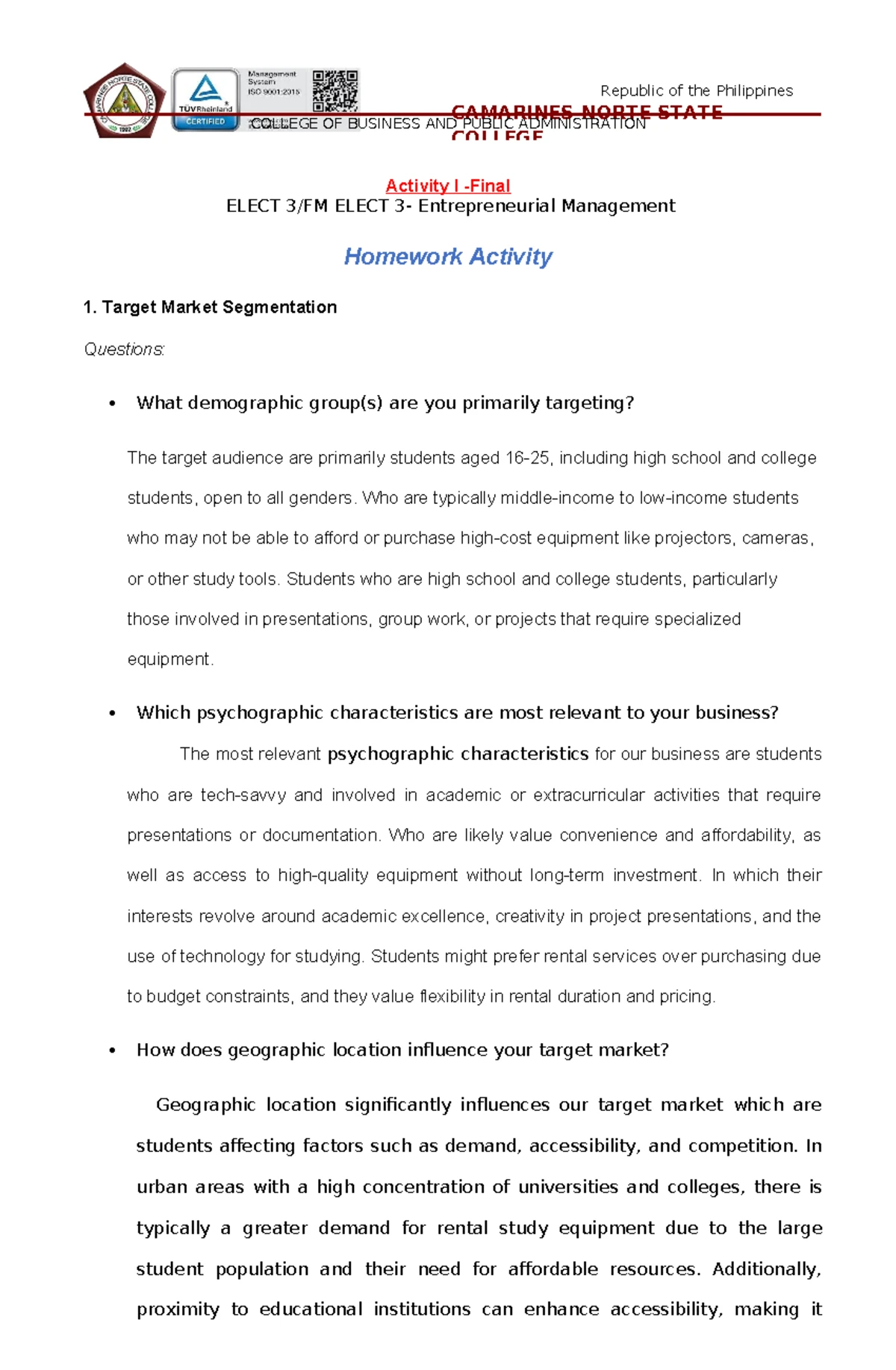 LIpunang Politikal - BANGHAY ARALIN SA VALUES EDUCATION UNANG ARAW ARAW Week I. MGA PAMANTAYAN A ...