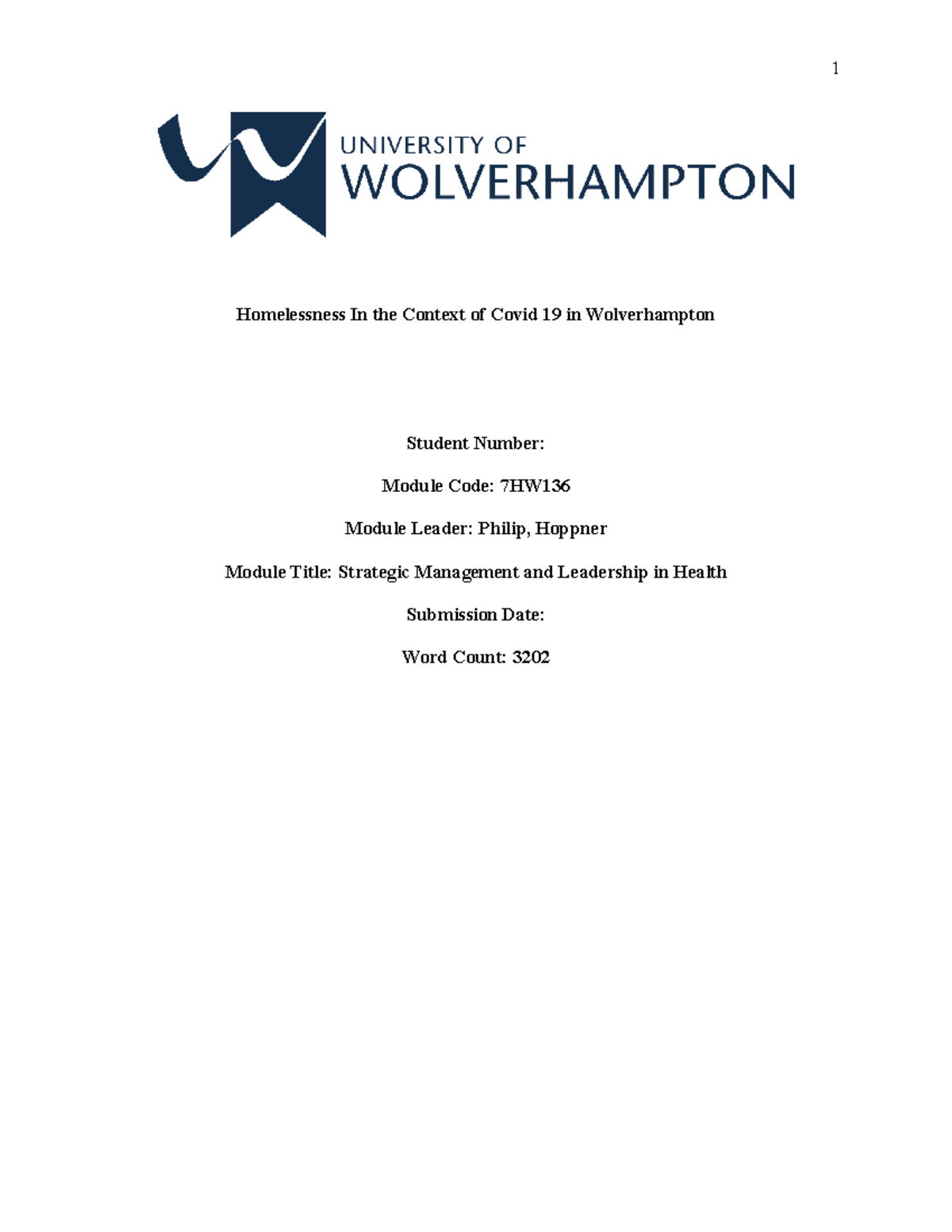 "7HW Case Study: Theory of Change in Wolverhampton's Homelessness ...