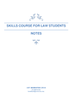 SCL1501 - Unisa - Skills Course for Law Students - Studocu