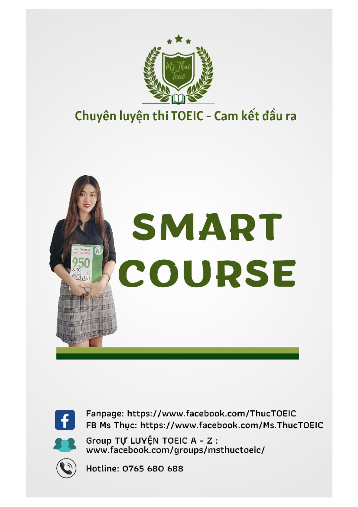 GIÁO Trình Smart Course - MỤC LỤC CHƯƠNG 1: TỔNG QUAN TOEIC là gì? Các vấn đề gặp phải trong bài ...