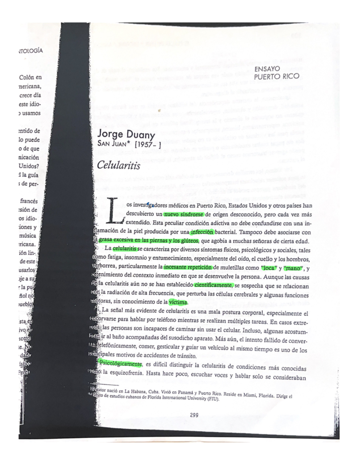 Case Study: Celularitis by Jorge Duany - Studocu