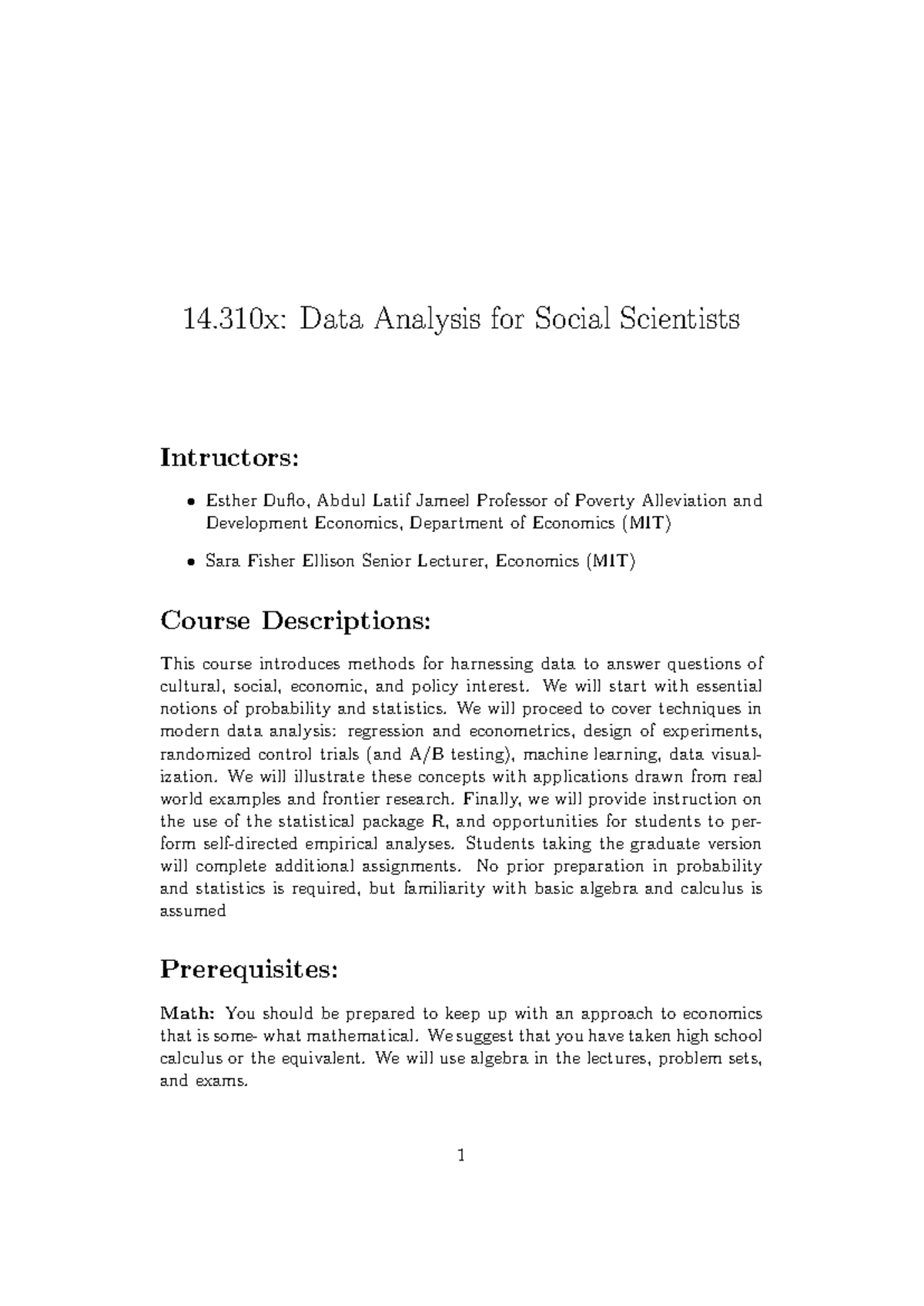 14.310x: Comprehensive Guide to Data Analysis for Social Scientists ...