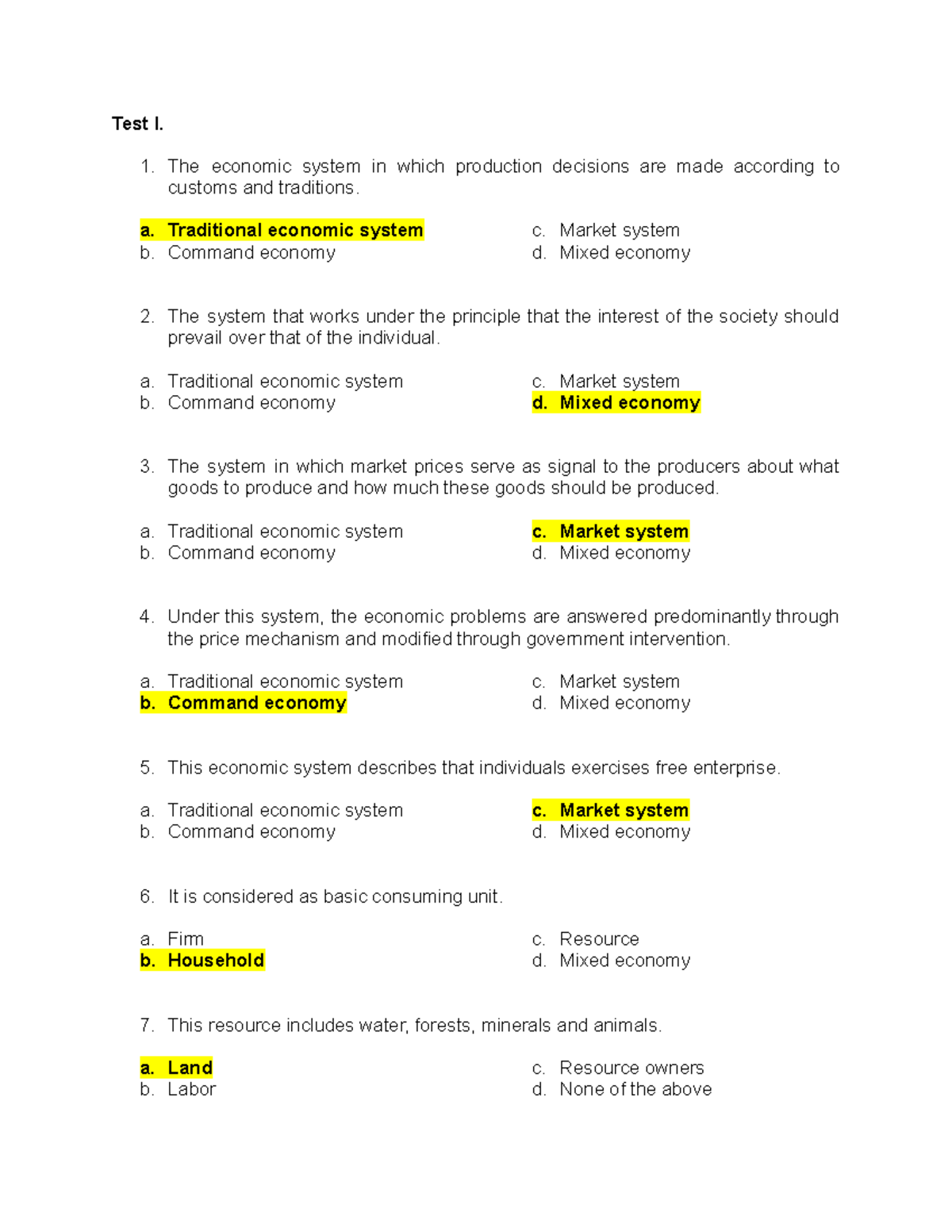 AC 2203 Economic Development Test I, II, and III Study Notes - Studocu