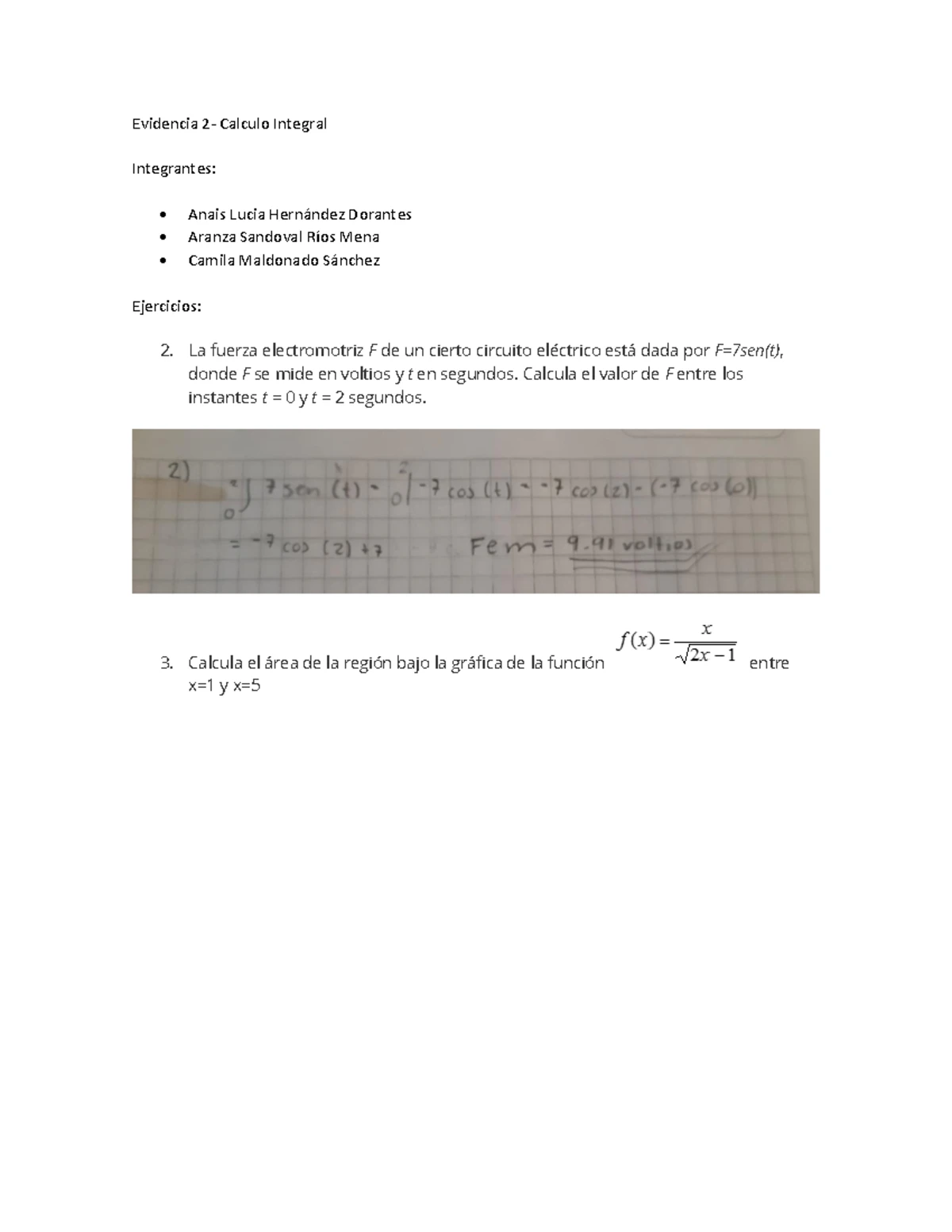 Examen Segundo Parcial de Cálculo Integral - Instrucciones y Preguntas - Studocu