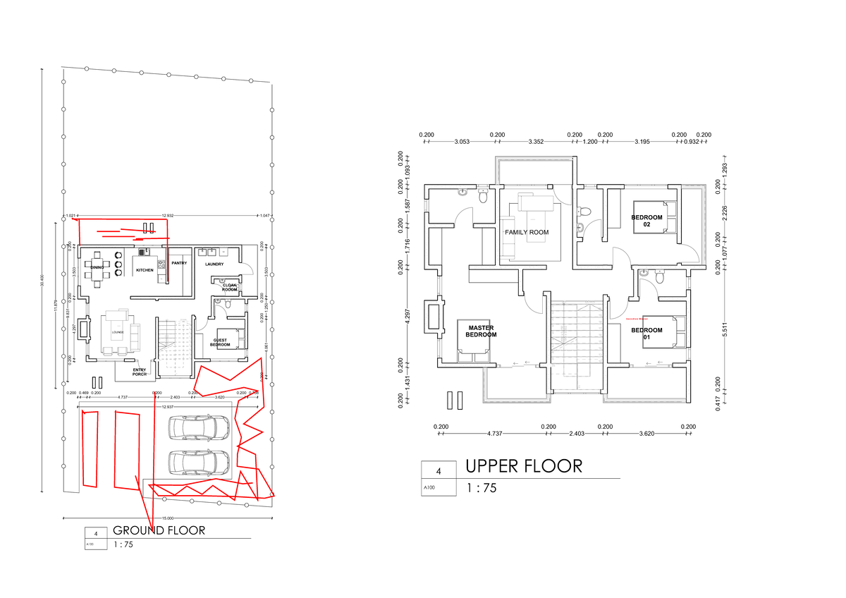 Design 02-1: Schematic Architectural Layout (A100) - Studocu