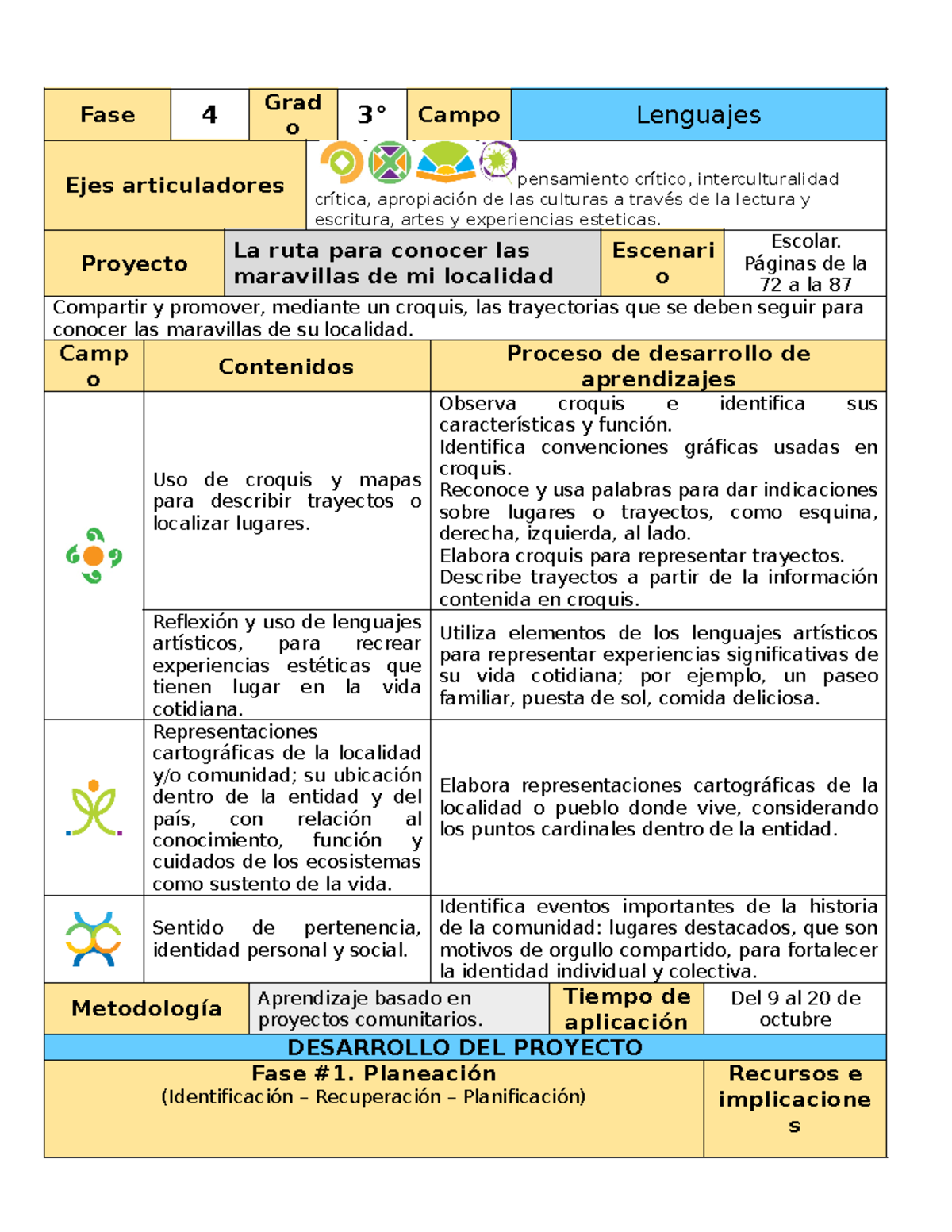 3er Grado Octubre - 06 La ruta para conocer las maravillas de mi ...
