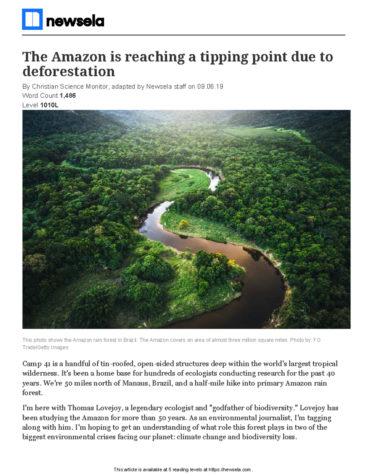 The Amazon Rainforest: Biodiversity, Climate Change, and Deforestation ...