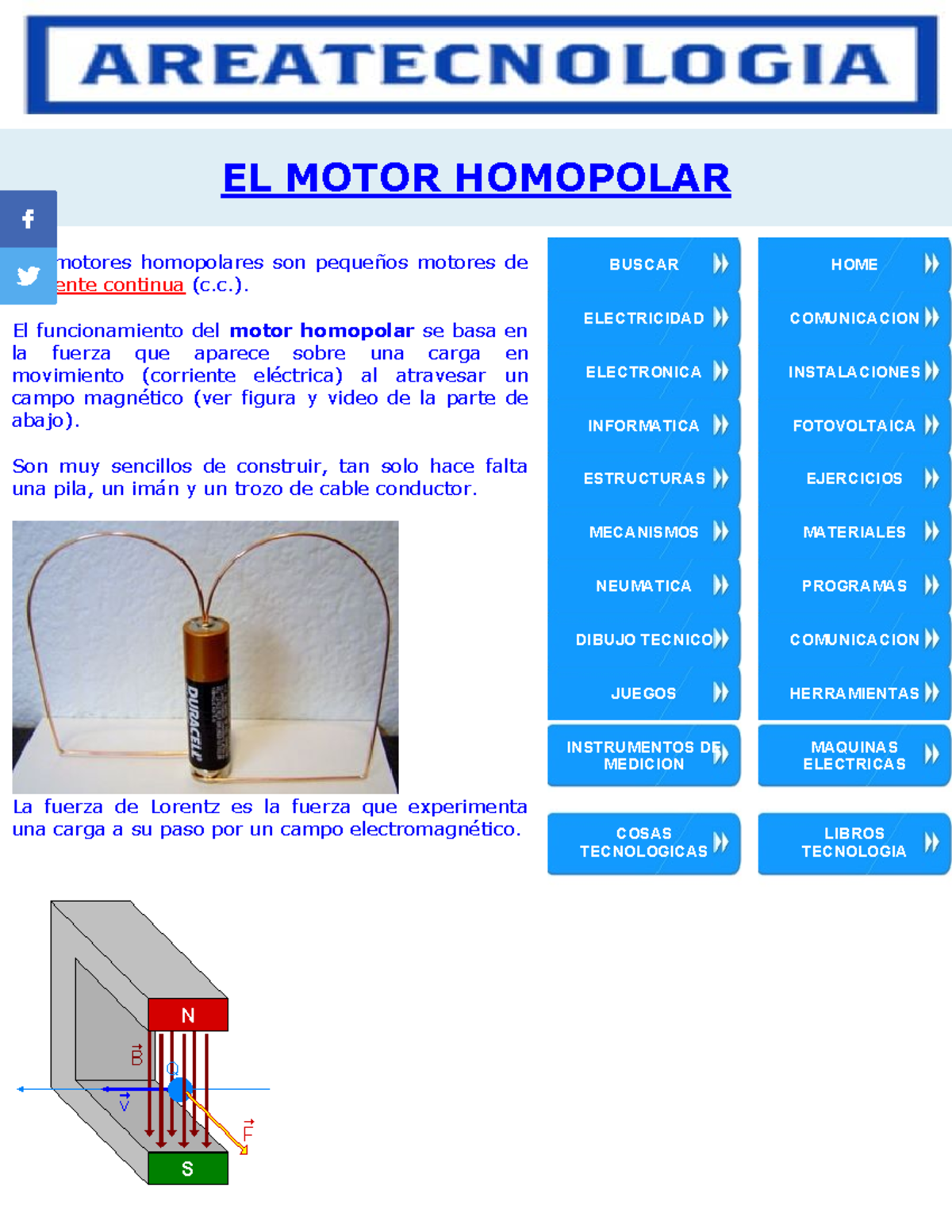 Diagrama De Motor Homopolar
