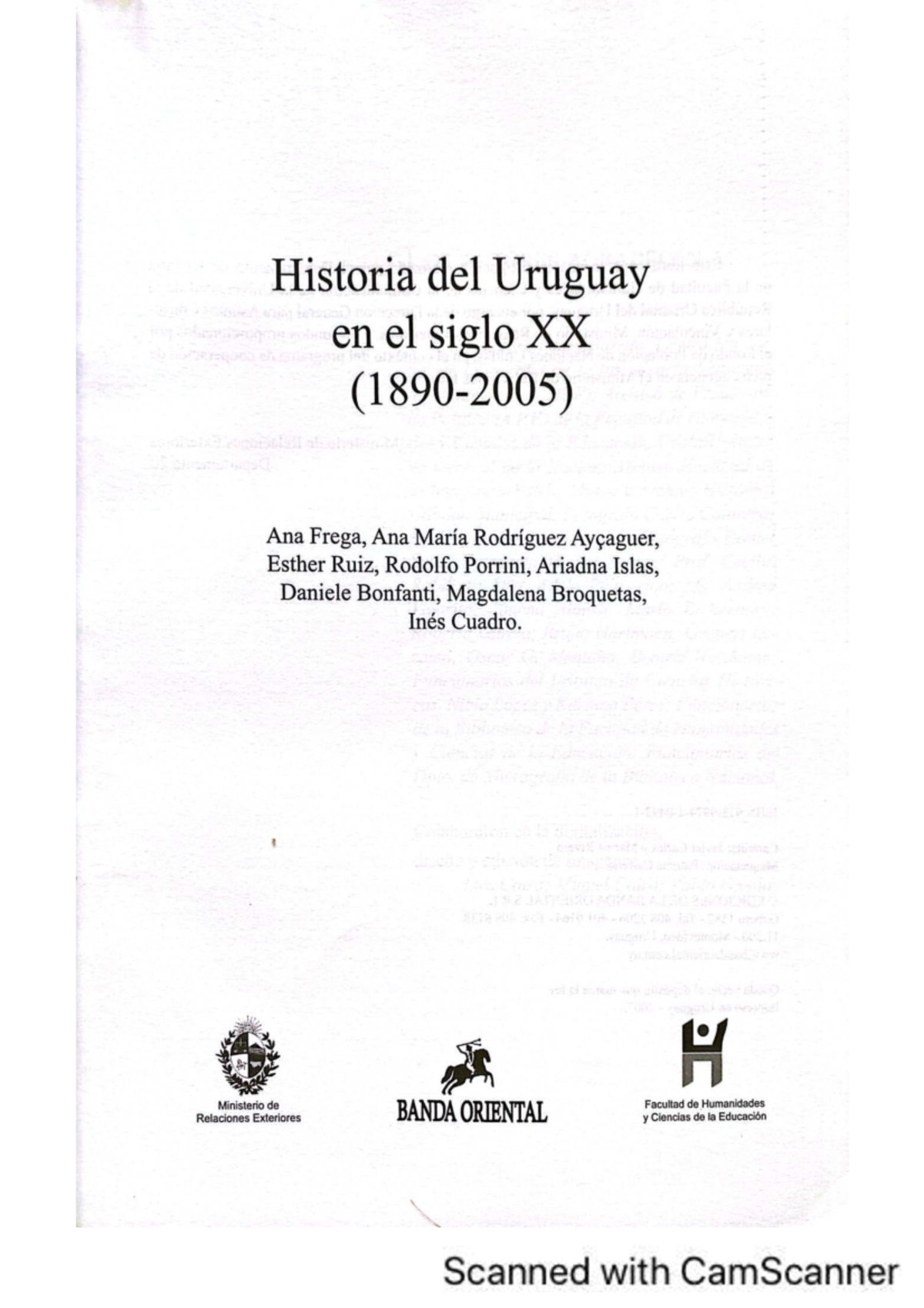 Historia de Uruguay en el Siglo XX: Análisis y Contexto (HUM 101) - Studocu