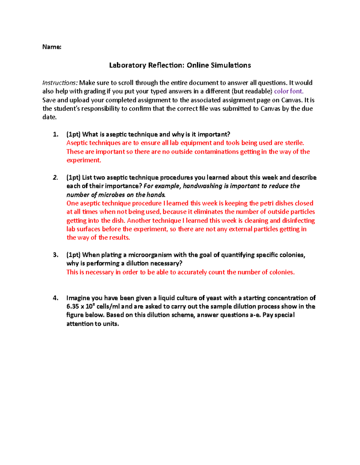 L113 Week 2 Lab Reflection: Insights on Online Simulations - Studocu