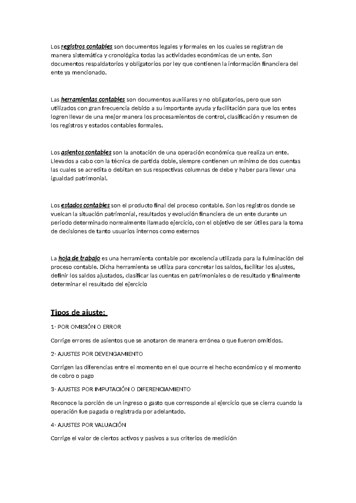 Resumen de Teoría Contable Básica - Final Exam - Studocu