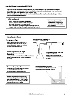 CP 7 - Oxidation of Propan-1-ol to Produce Propanal and Propanoic Acid ...