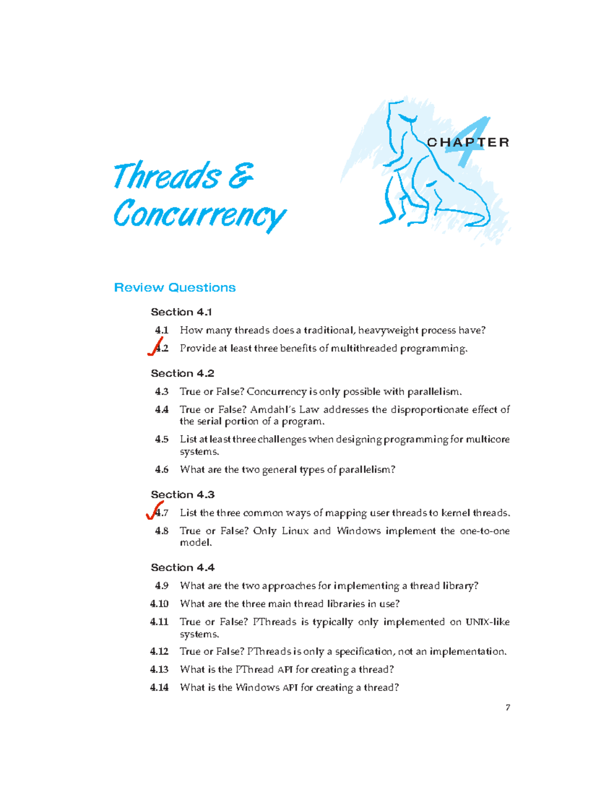 Chapter 4 Review - Lecture notes operating system - 4 C H A P T E R ...