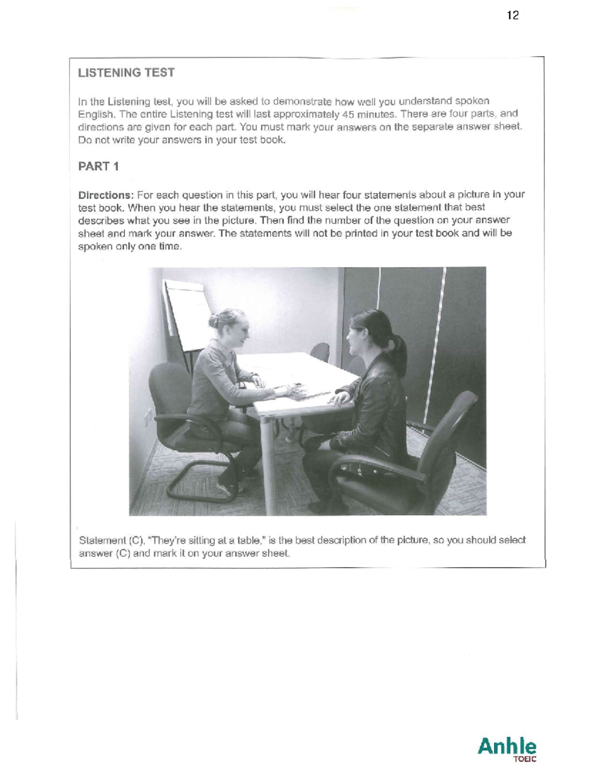 ANH LÊ TOEIC: PART 5 & 6 HOTLINE: Comprehensive Study Guide - Studocu