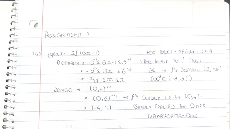 Assignment 1 - Input and Output Transformations for GCOC - Studocu