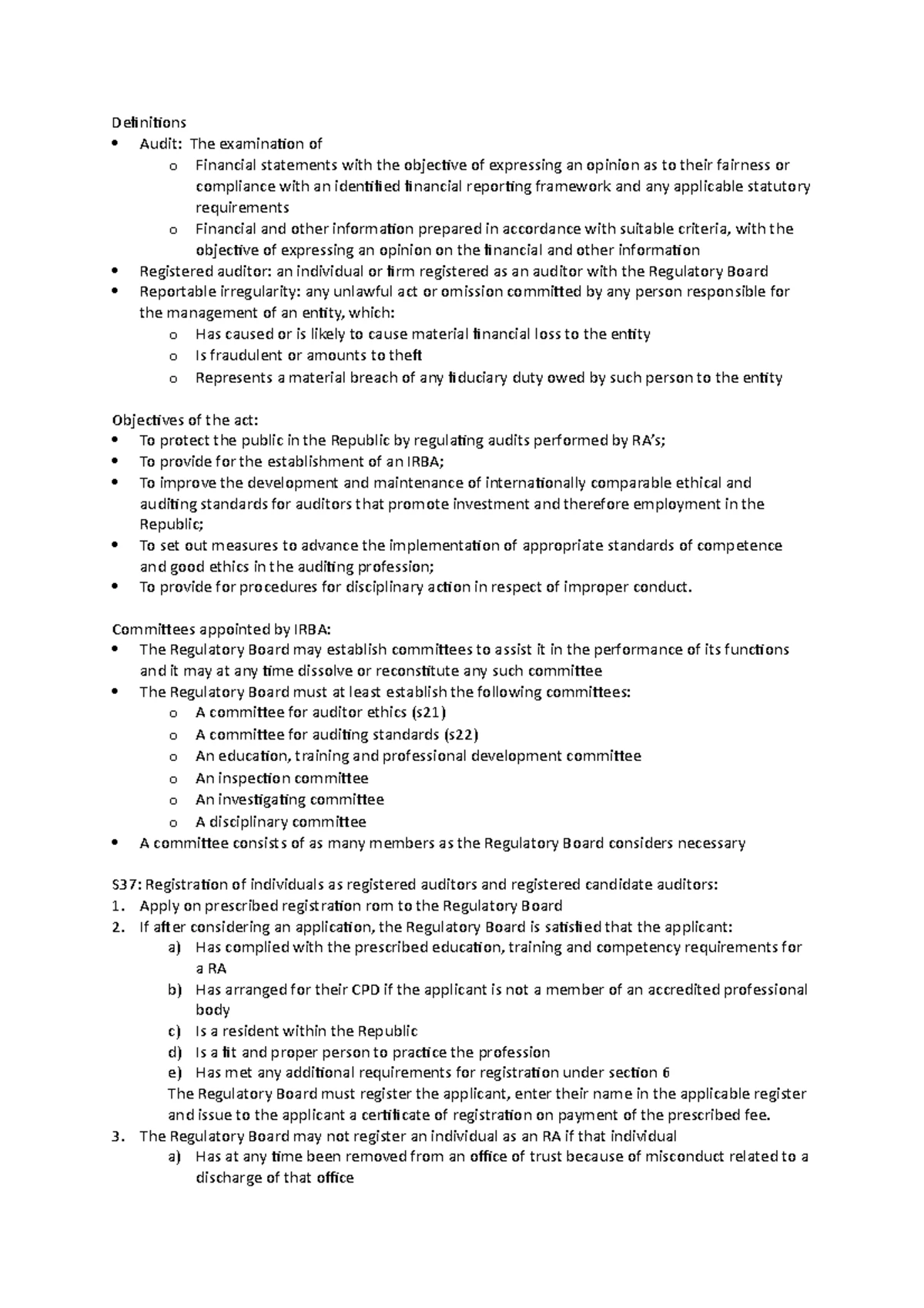 Companies Act: Auditors' Roles, Appointments & Responsibilities (Part C ...