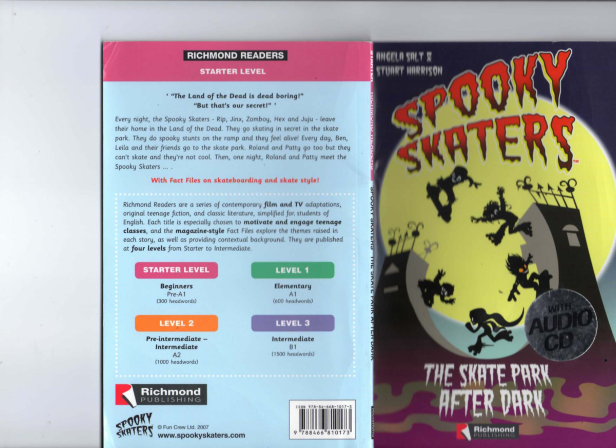 Spooky Skaters: Reader A1 - Land of the Dead Adventure - Studocu
