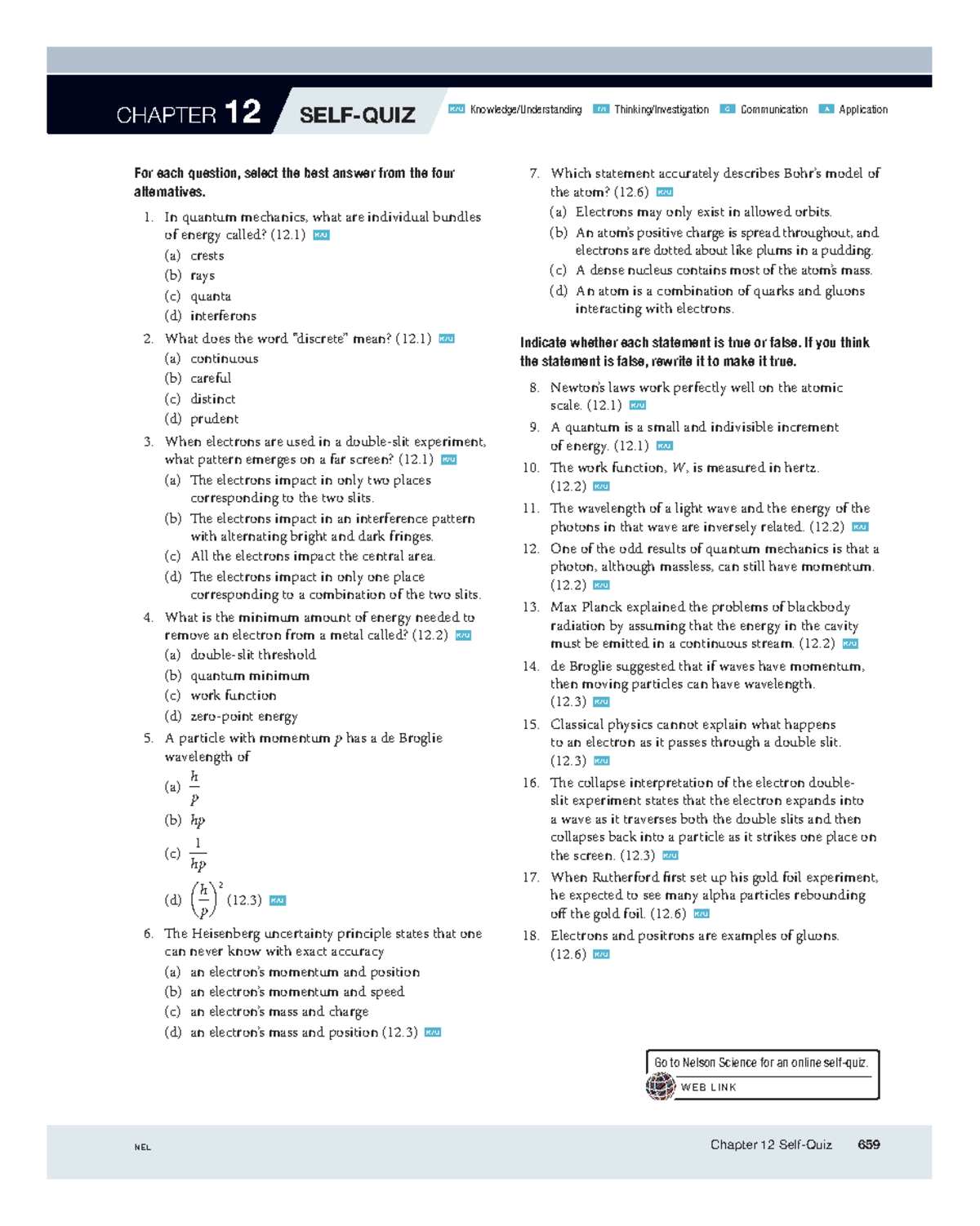 Phys12 c12 sq - Nelson Physics 12 textbook - K/U Knowledge ...