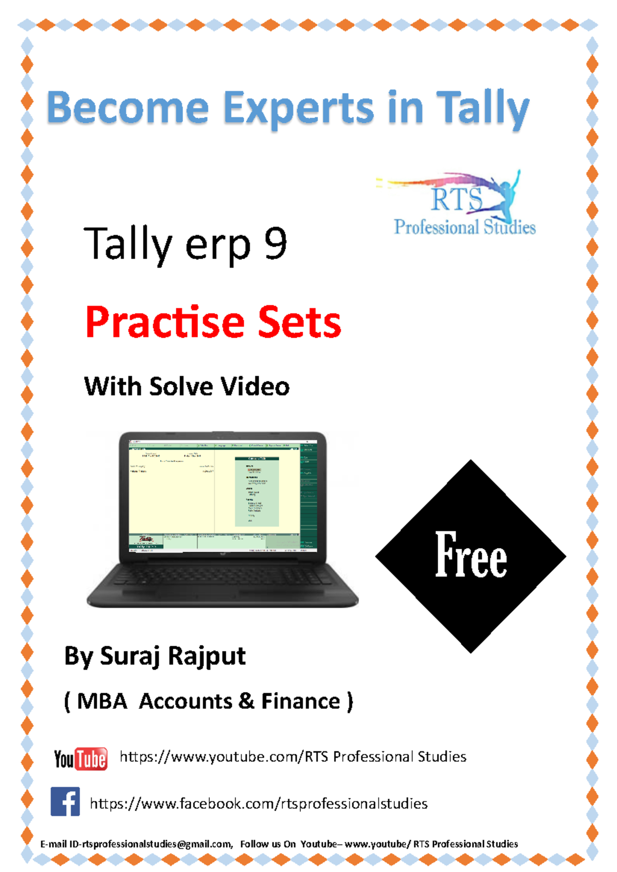 Tally ERP 9 Practice Set 1: Comprehensive GST Computation Guide - Studocu