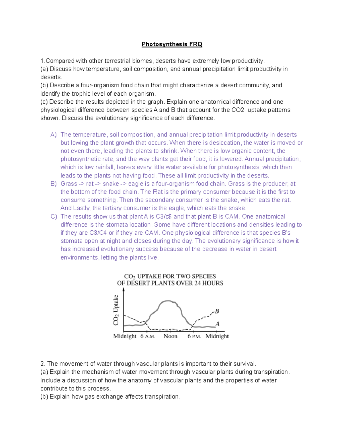 Photosynthesis FRQ - Photosynsis - Deprecated API usage: The SVG back ...