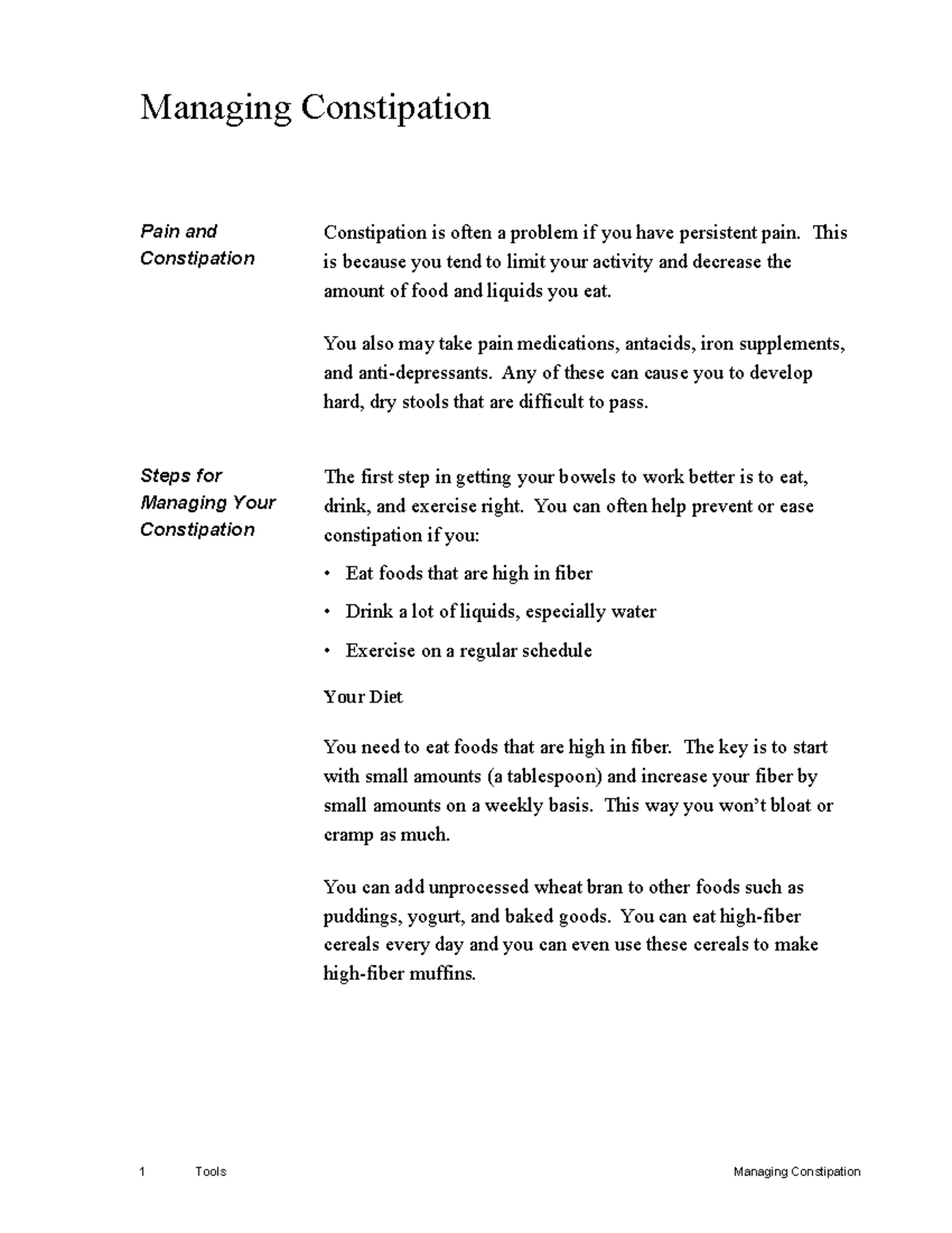 Managing Constipation Pain: Effective Strategies and Remedies (Pain ...