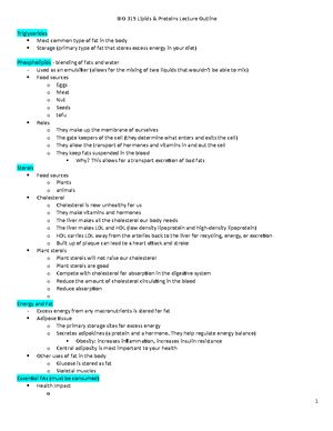 Fall 2021 BIO 319 Final Exam Study Guide 1 - Fall 2021 BIO 319 Final ...