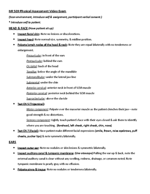 Week 5 standardized procedure-chlamydia - NR601 Standardized Procedure ...