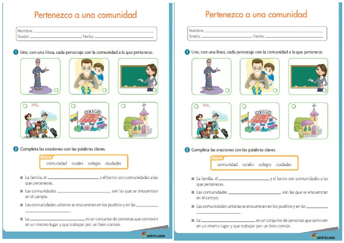Doc3 - planificación - Pertenezco a una comunidad Pertenezco a una ...
