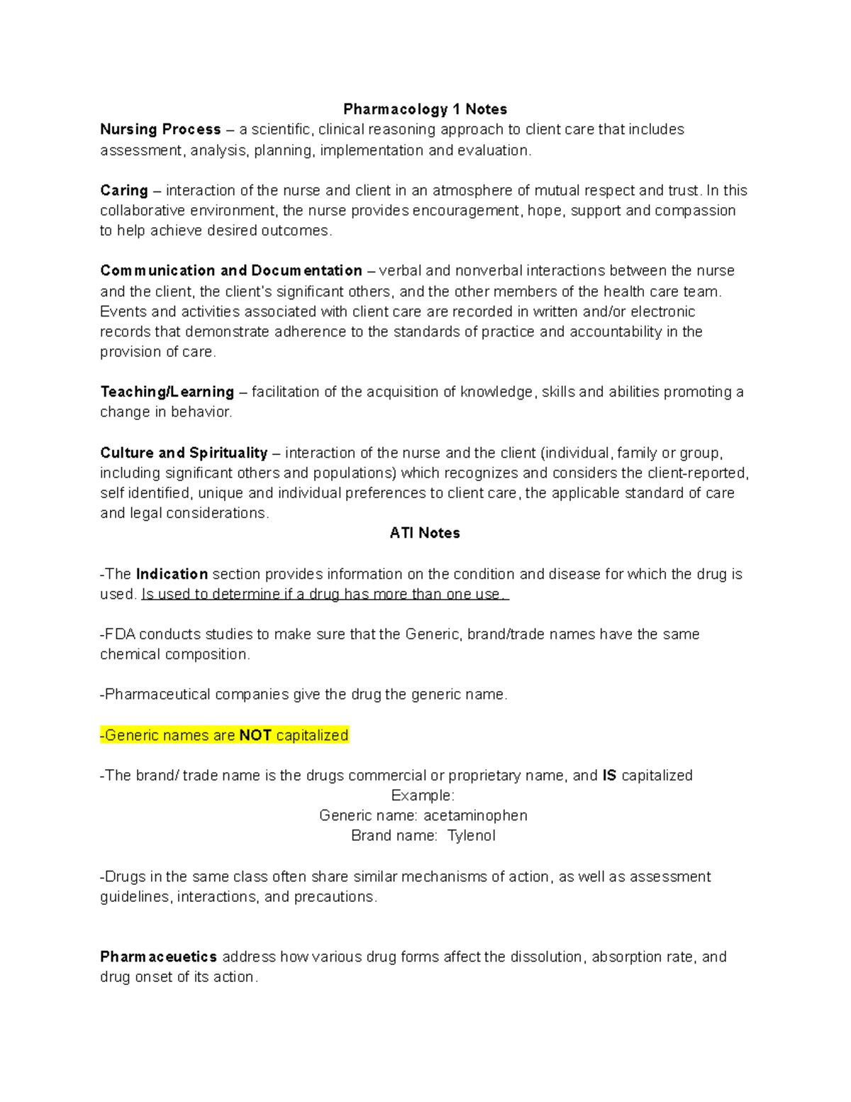 Formative drug cards - (GENERIC name): Lisinopril (BRAND name ...