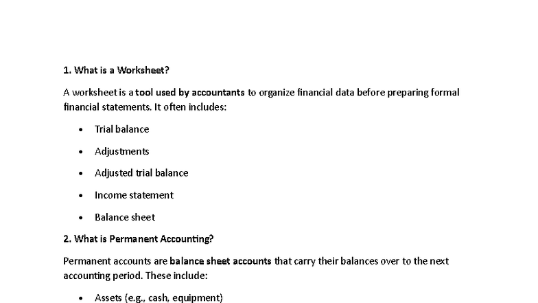 Accounting Theory: Key Concepts and Definitions - Studocu
