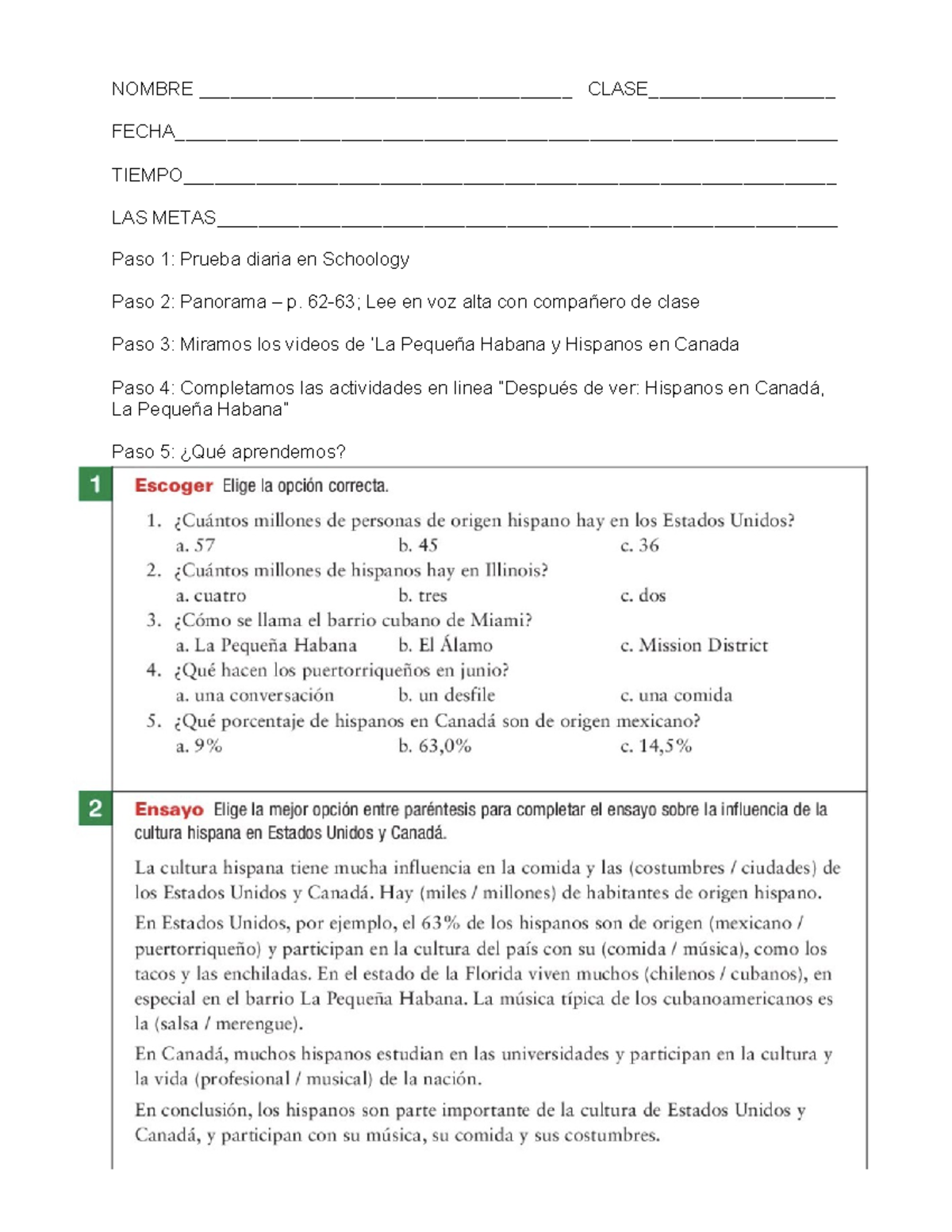 Spn 1 CAS - 13 - Study Guide Answers - NOMBRE ...