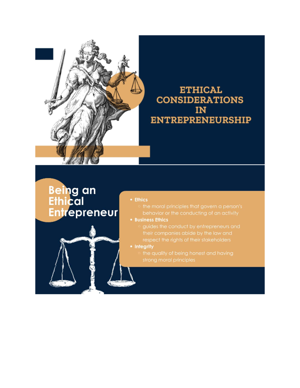 ETH 101: Ethical Practices in Entrepreneurship and Business Ethics ...