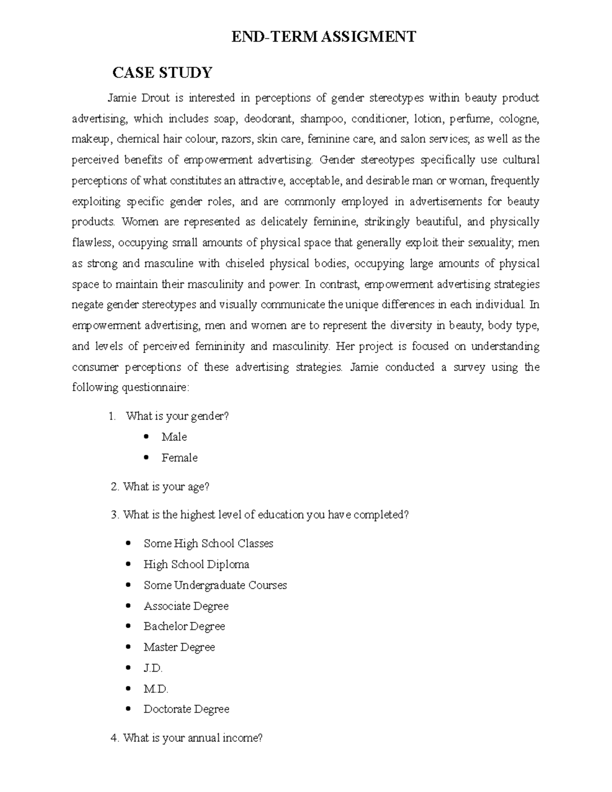 Case Study: Gender Stereotypes in Beauty Ads - Jamie Drout's Research ...