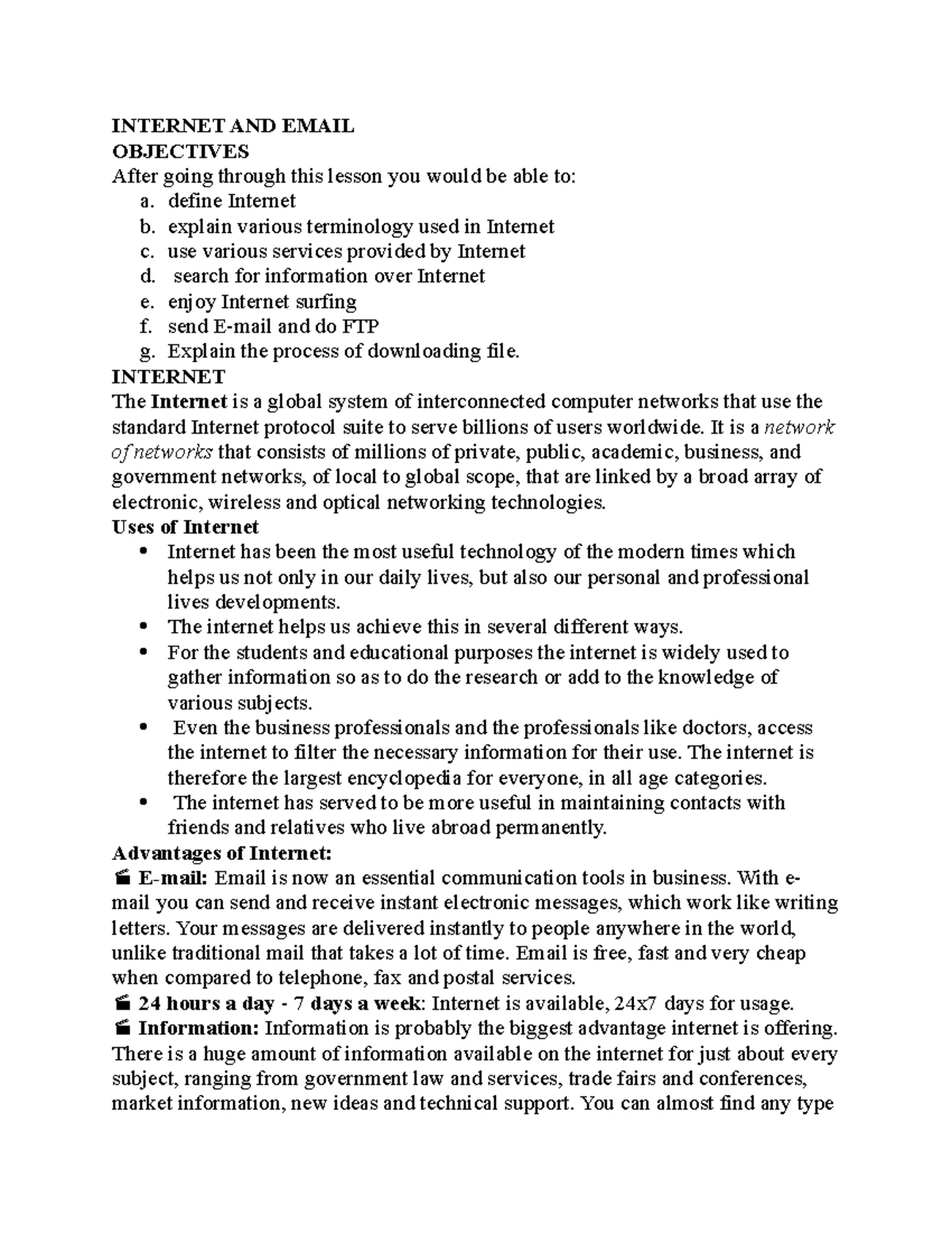 Introduction To Computer Systems Summary Chapter One Introduction To